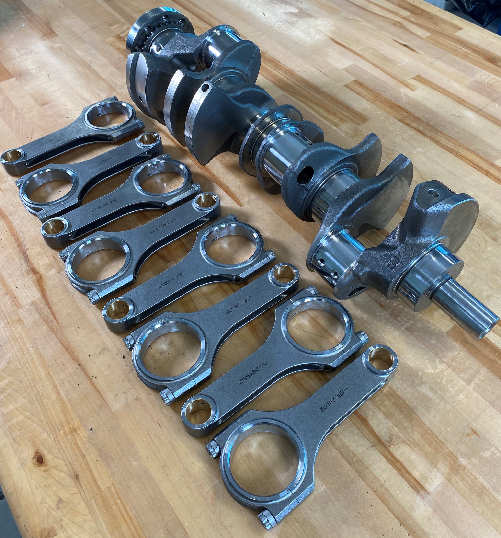 S63 Rod Bearing Journal Widening Kit Including Crankshaft Journal Modi ...